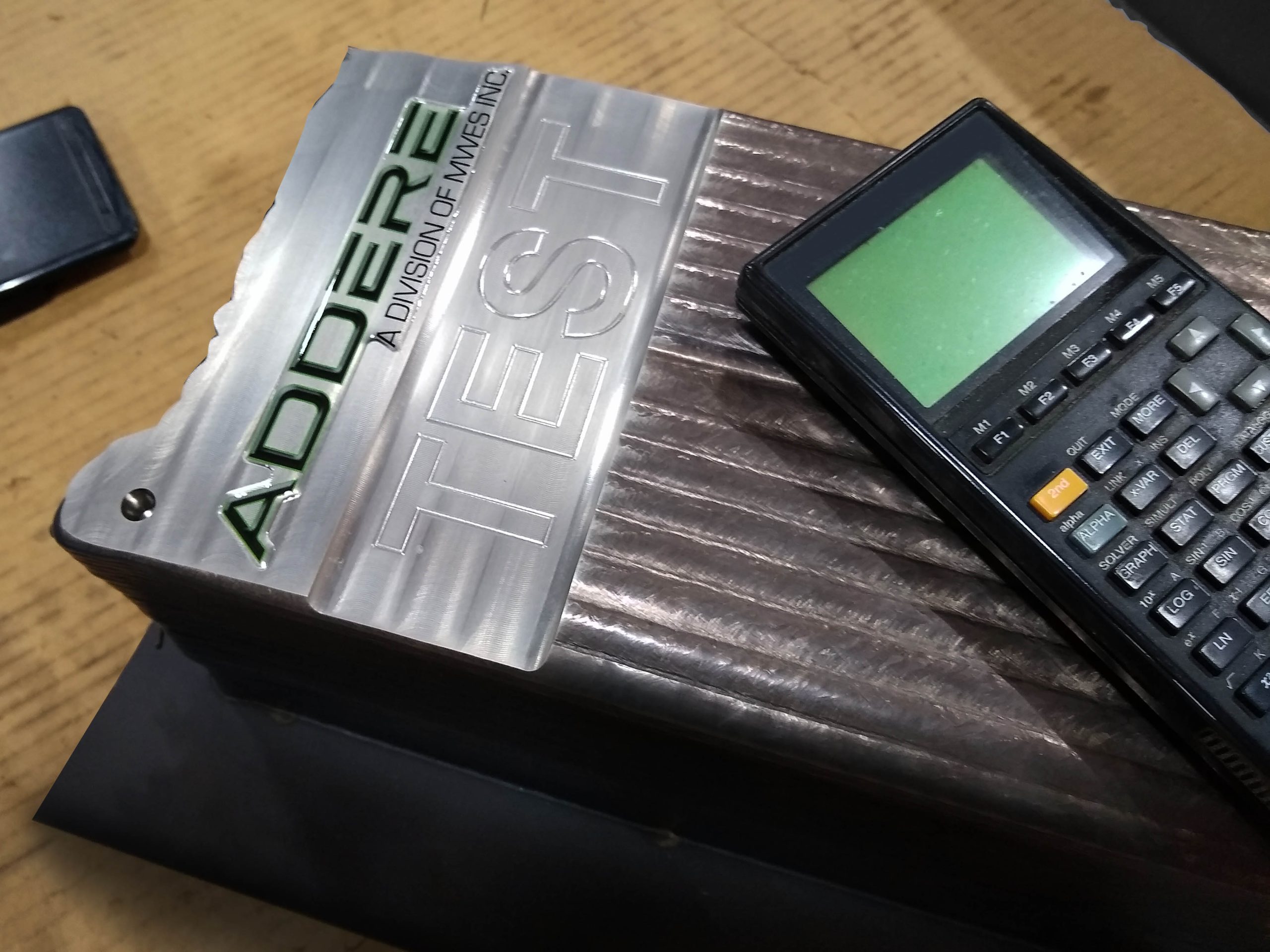 ADDere Demonstrates Large Scale, Very High Mass Metal Parts are within ...